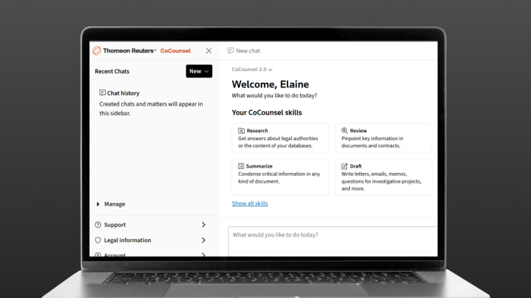 CoCounsel - The Professional AI Legal Assistant | India | Thomson Reuters