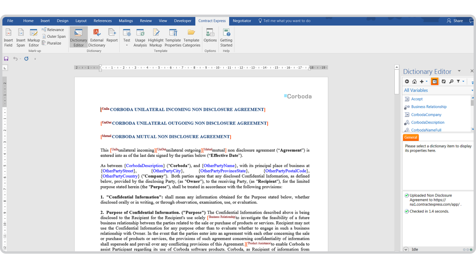 Contract Express | Legal document automation software | India | Thomson ...